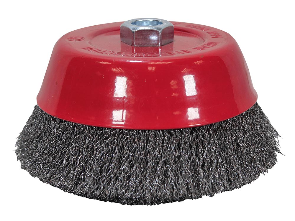 Wire Cup Brush 125mm X M14 X 2 FaithfullTools Wire Cup Brush 125mm X M14 X 2 FaithfullTools